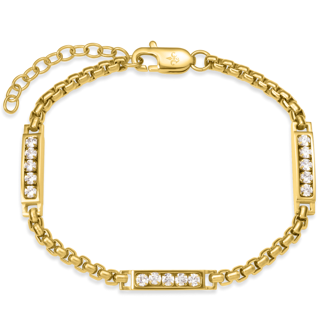 The Atlas Ice Bracelet | Gold | Ralph Christian Watches