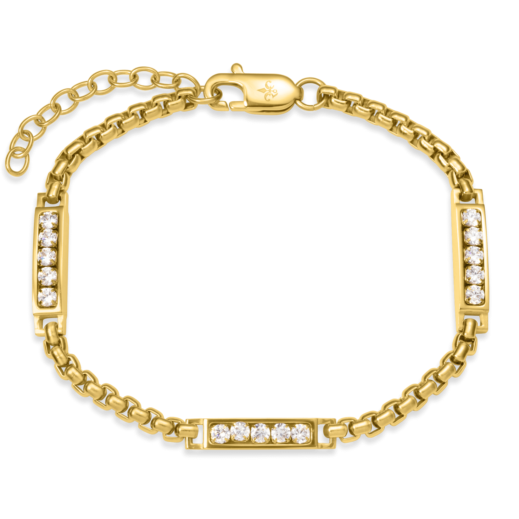 The Atlas Ice Bracelet | Gold | Ralph Christian Watches