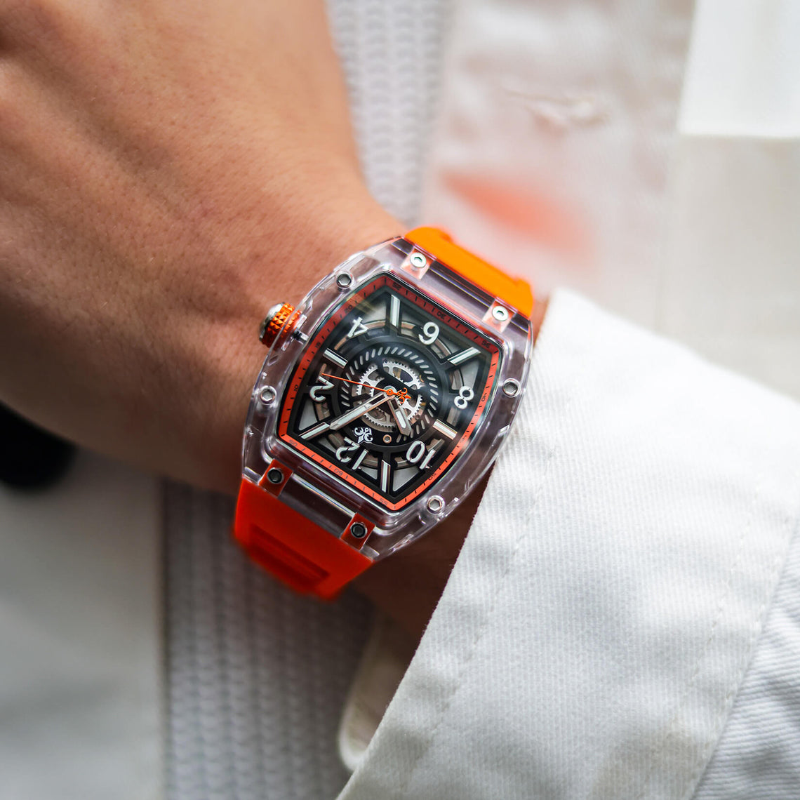 The Ghost Automatic | Neon Orange | Ralph Christian Watches