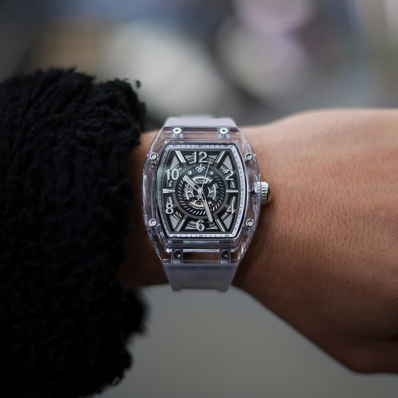 The Ghost Automatic | Transparent White | Ralph Christian Watches