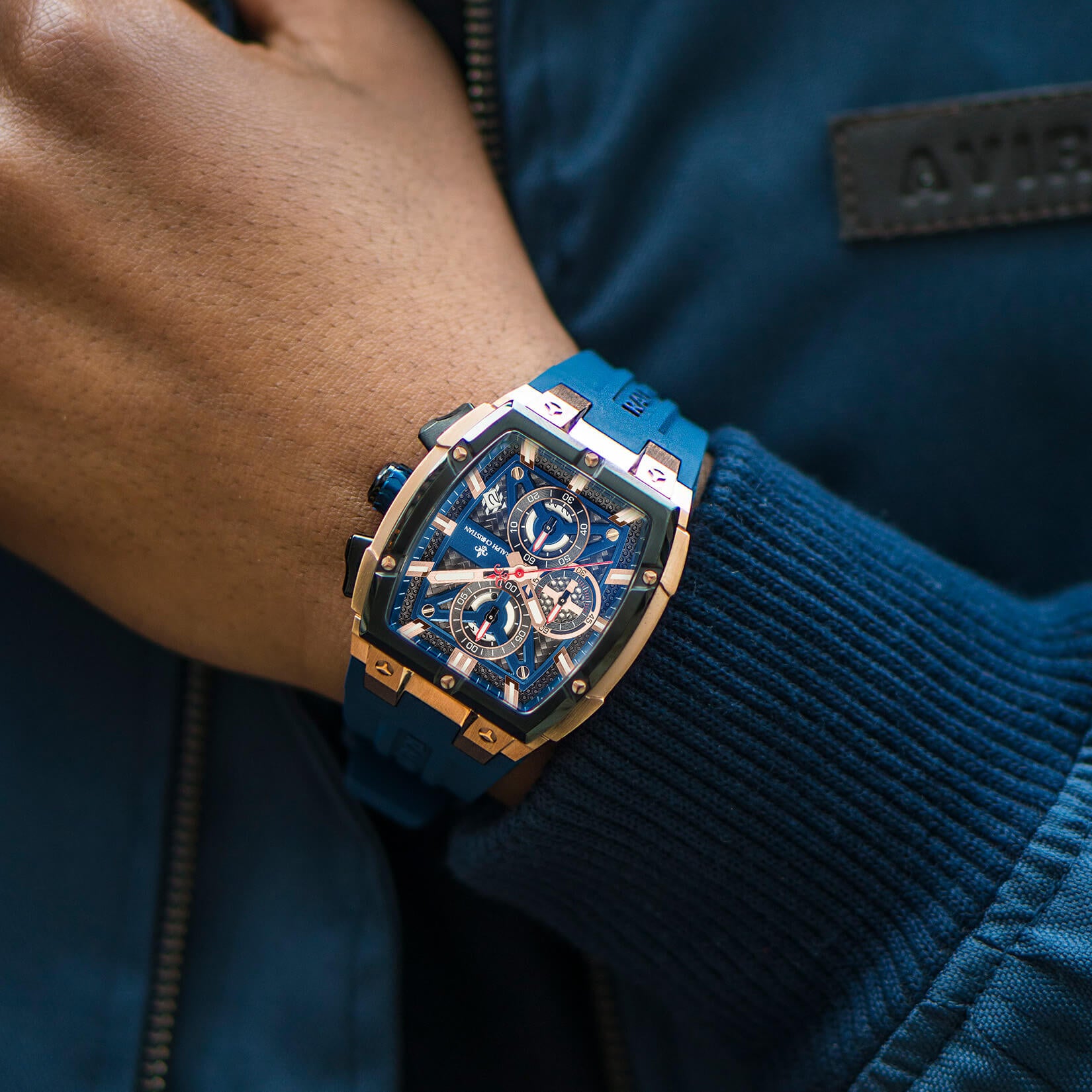 The Polaris Chrono | Royal Blue | Ralph Christian Watches