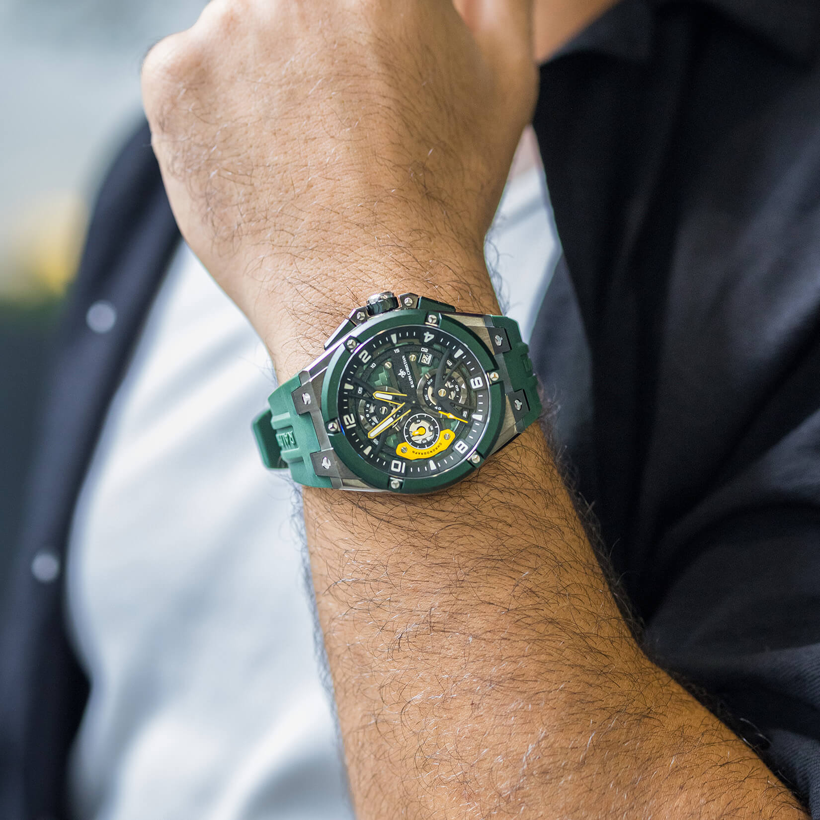 The Apex Chrono | Heritage Green | Ralph Christian Watches