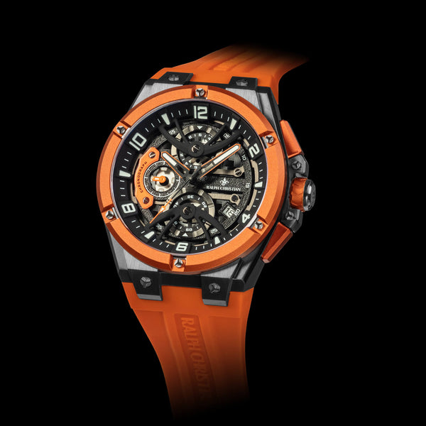 The Apex Chrono | Sunset Orange | Ralph Christian Watches