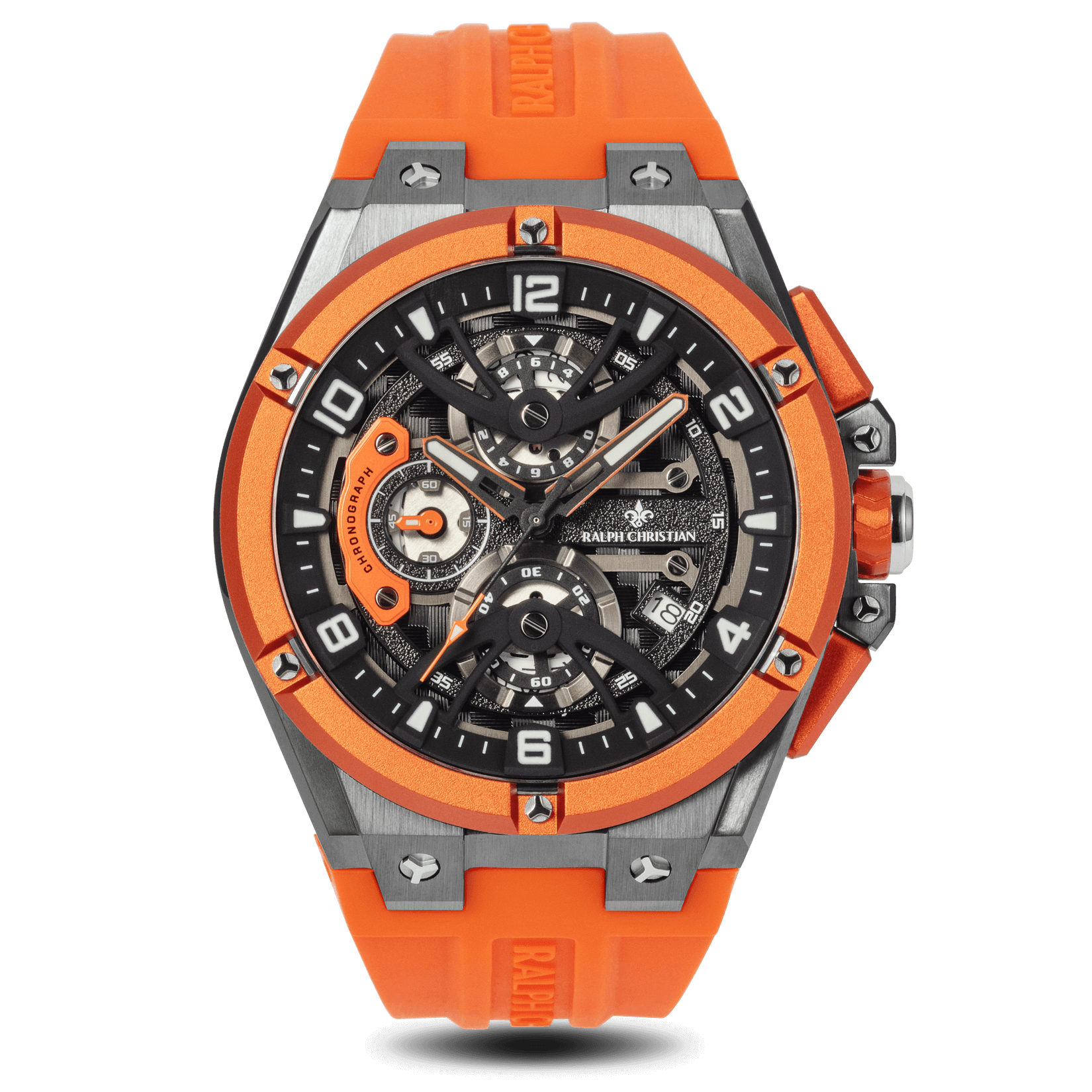The Apex Chrono | Sunset Orange | Ralph Christian Watches