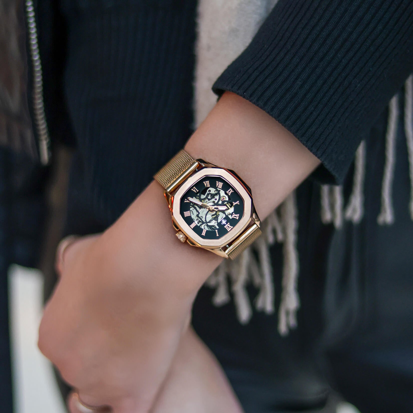 The Ava Automatic | Ladies | Silver | Ralph Christian Watches
