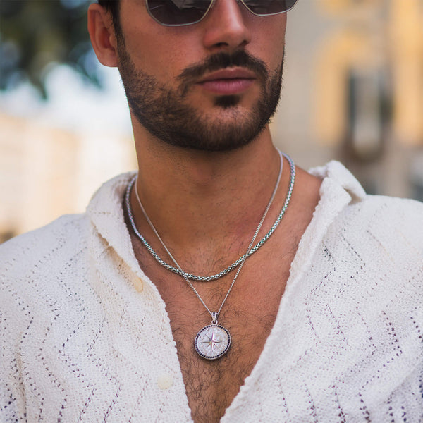 The Compass Pendant | Silver | Essentials Collections | Ralph Christian