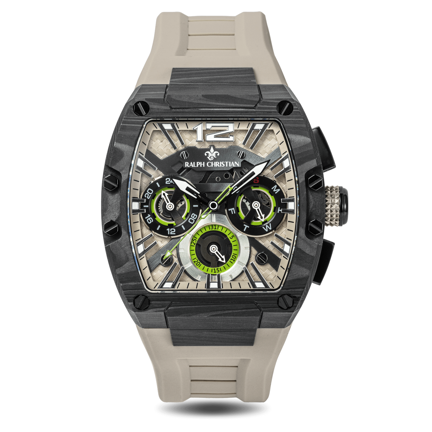 The Intrepid Sport Carbon Fiber | Ivory Slate | Ralph Christian Watches