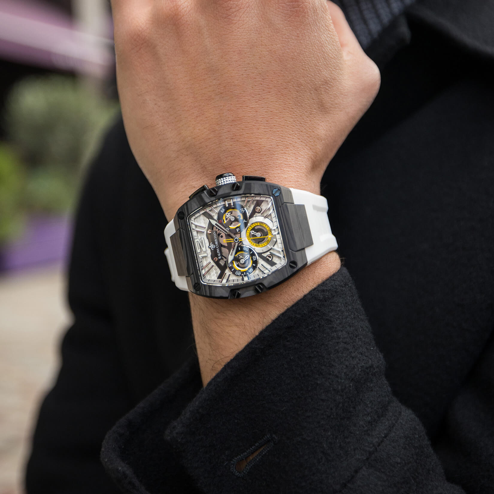 The Intrepid Sport Carbon Fiber | Polar Sun | Ralph Christian Watches