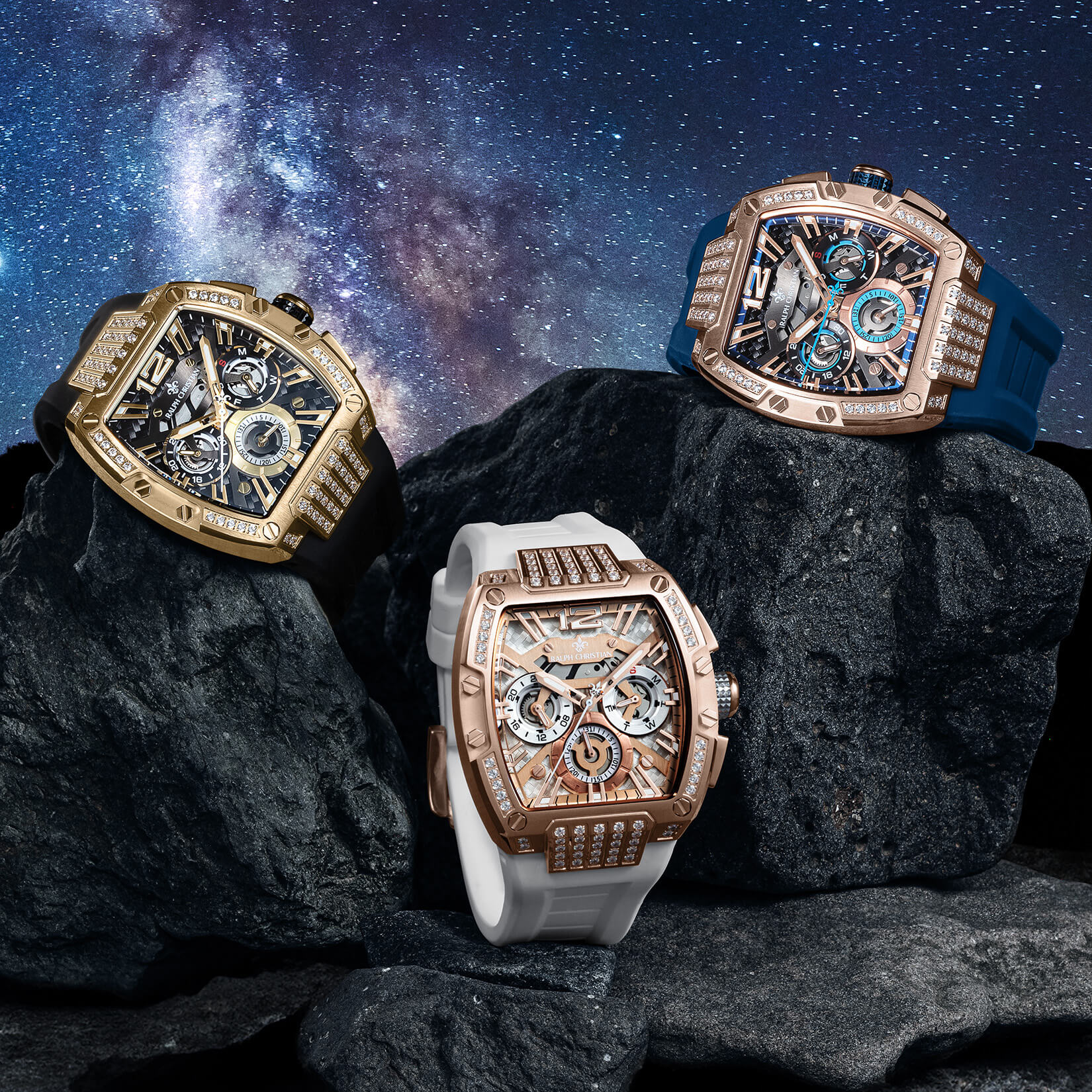The Intrepid Sport Ice | Royal Blue | Ralph Christian Watches
