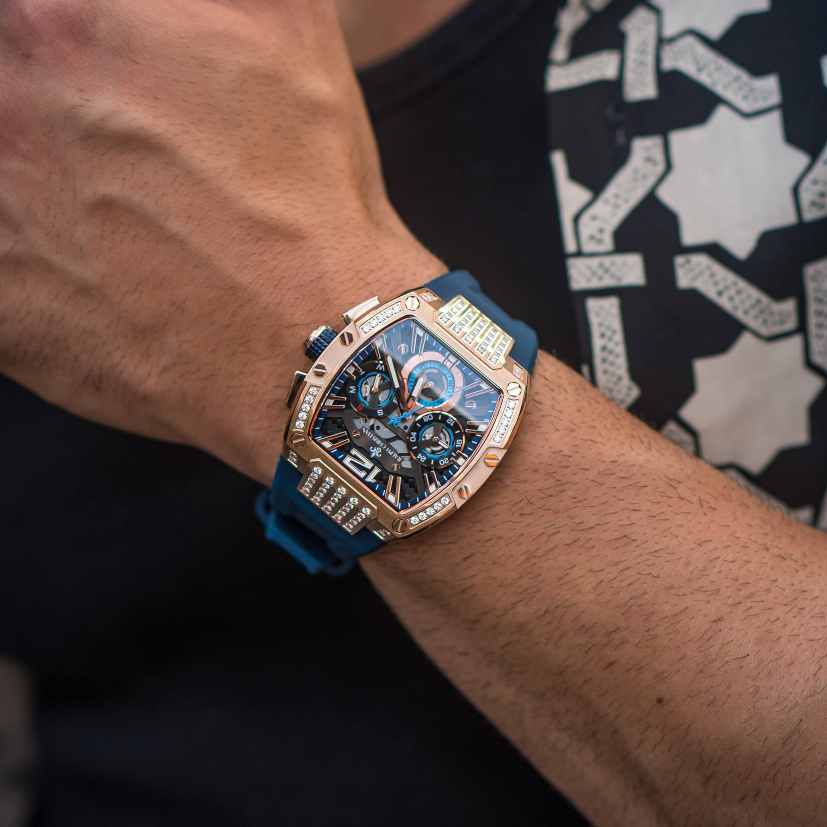 The Intrepid Sport Ice | Royal Blue | Ralph Christian Watches