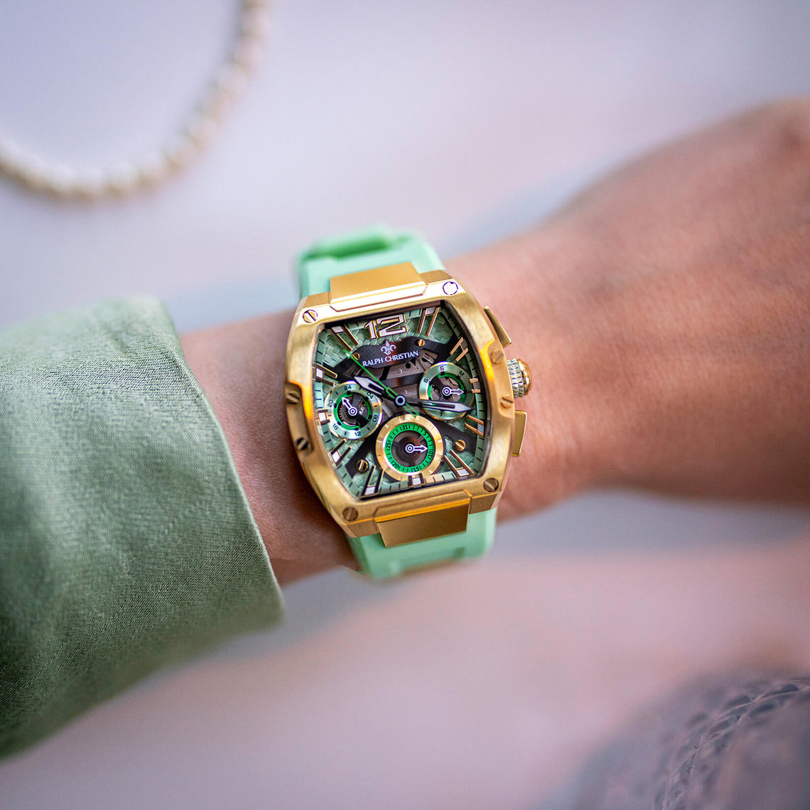 The Intrepid Sport Ladies | Emerald Mist | Ralph Christian Watches