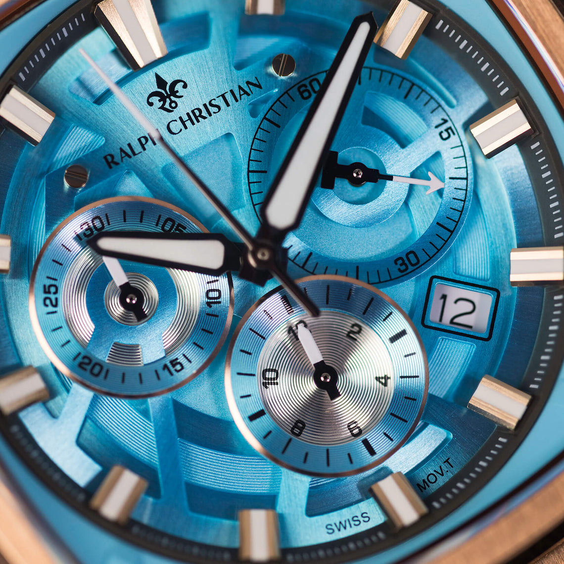 The Legacy Chrono | Artic Azure | Ralph Christian Watches
