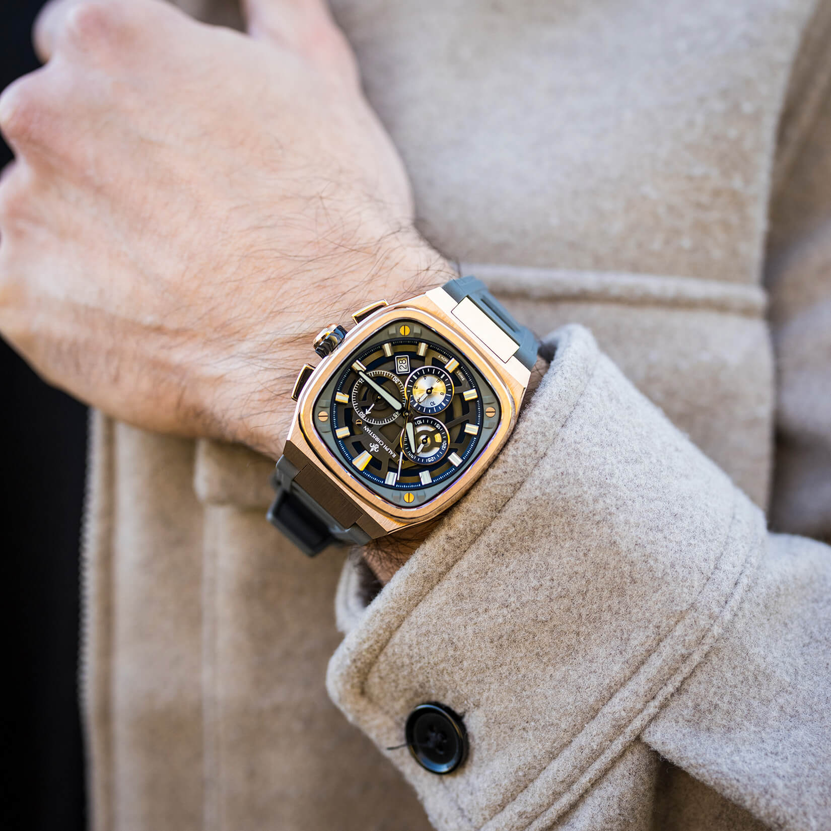 The Legacy Chrono | Graphite Eclipse | Ralph Christian Watches