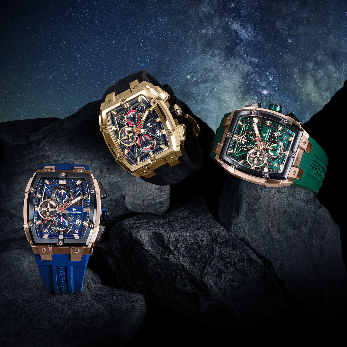 The Polaris Chrono | Hunter Green | Ralph Christian Watches