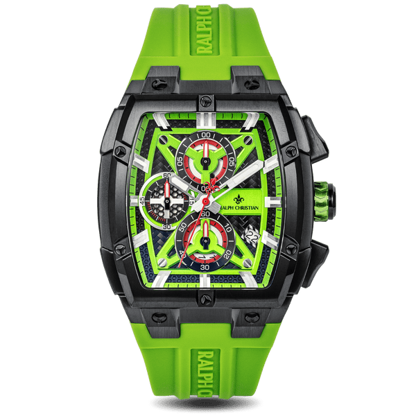 The Polaris Chrono | Lime Green | Ralph Christian Watches