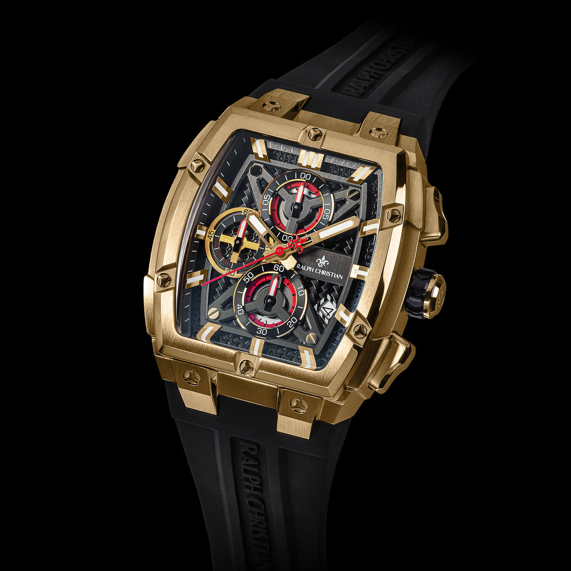 The Polaris Chrono | Obsidian Black | Ralph Christian Watches