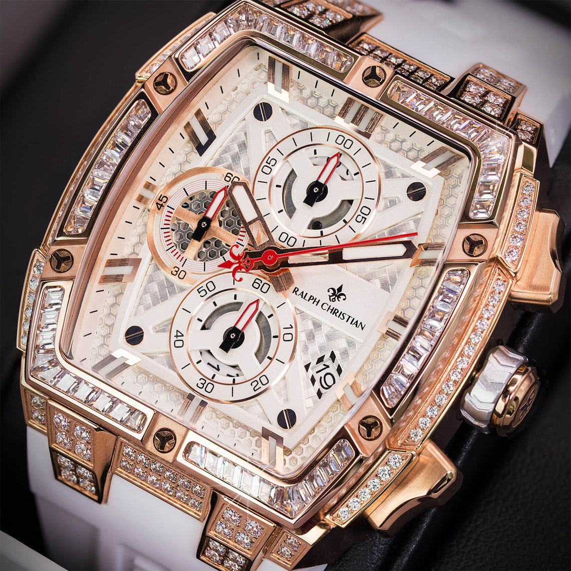 The Polaris Chrono Ice | Frosted Glacier | Ralph Christian Watches
