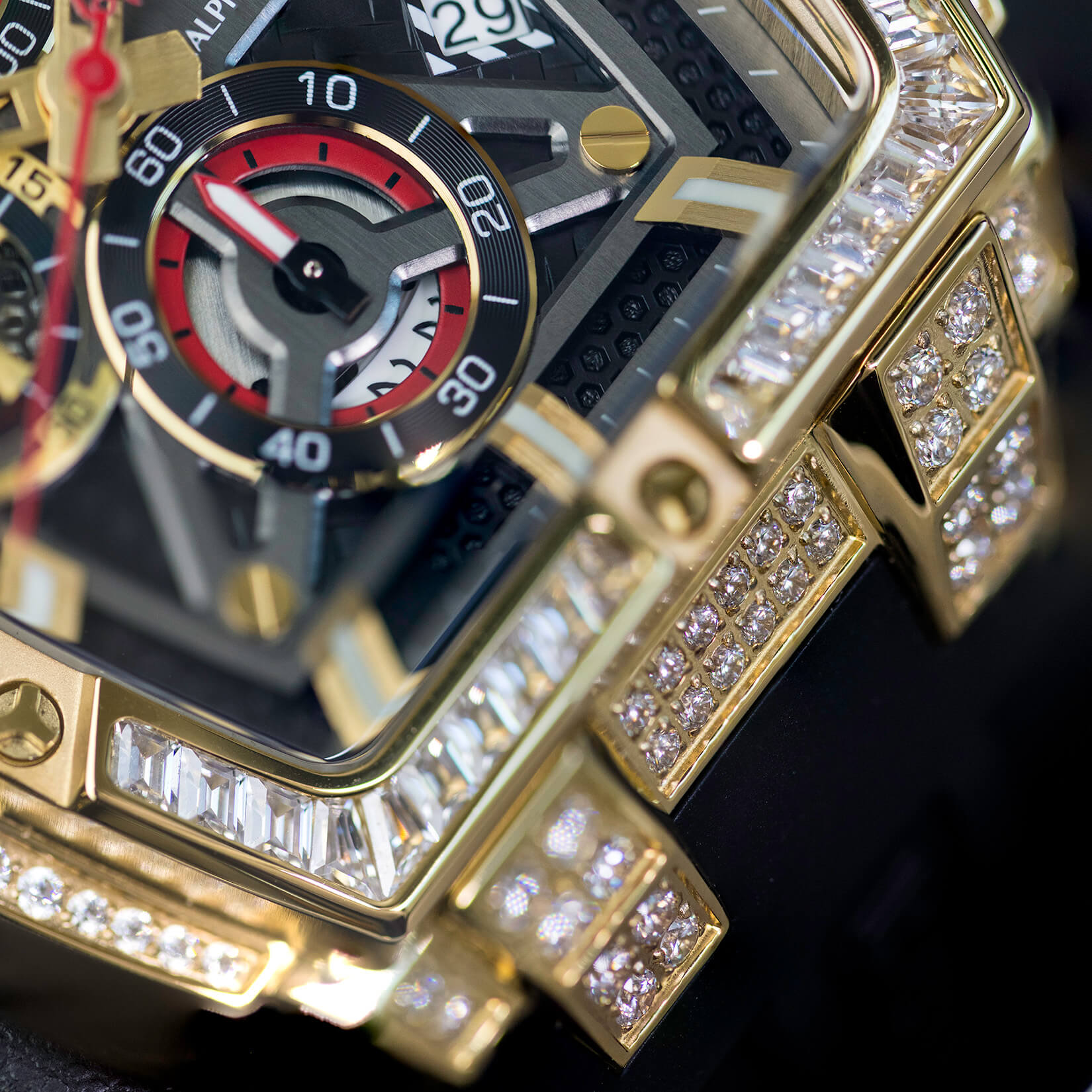 The Polaris Chrono Ice | Regal Noir | Ralph Christian Watches