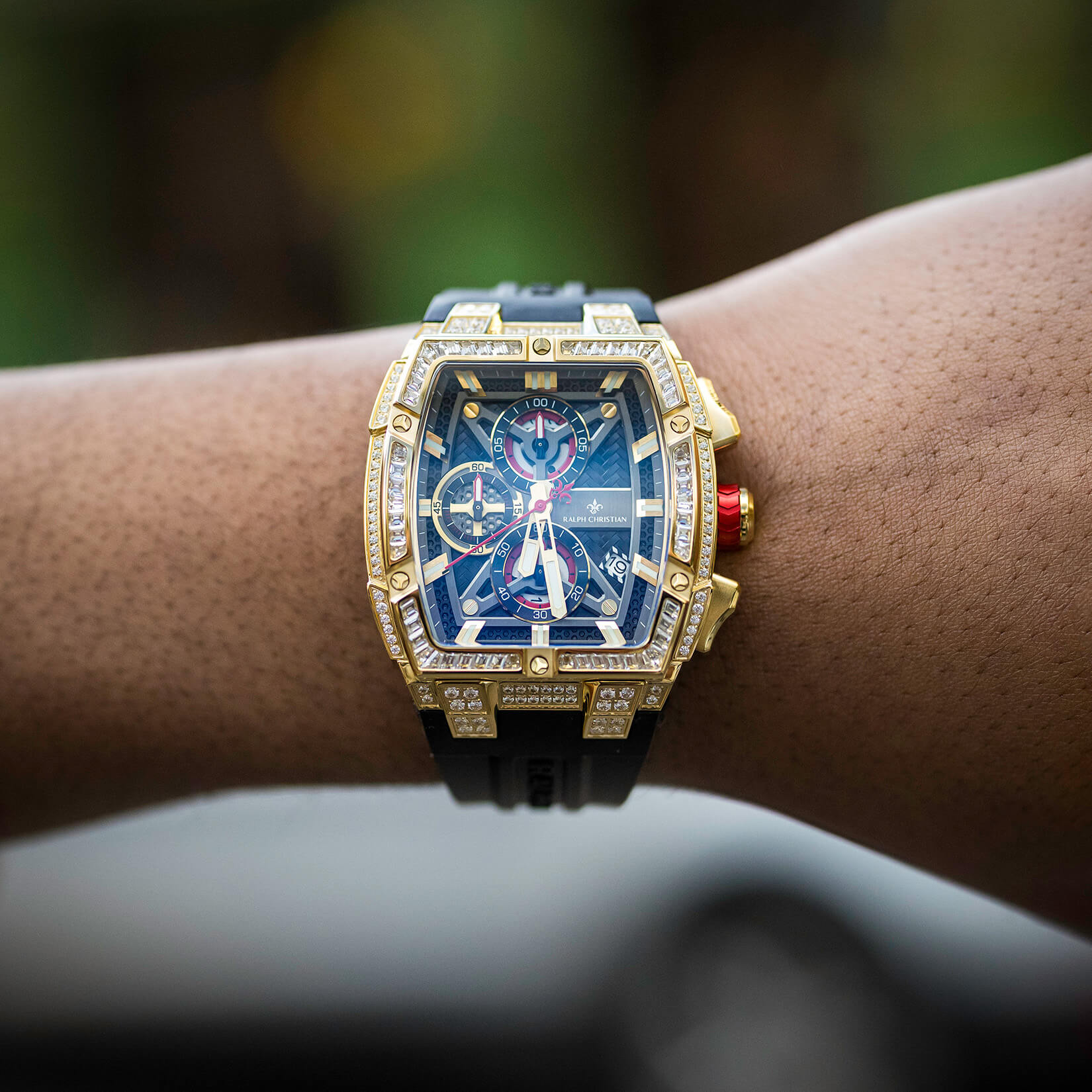 The Polaris Chrono Ice | Regal Noir | Ralph Christian Watches