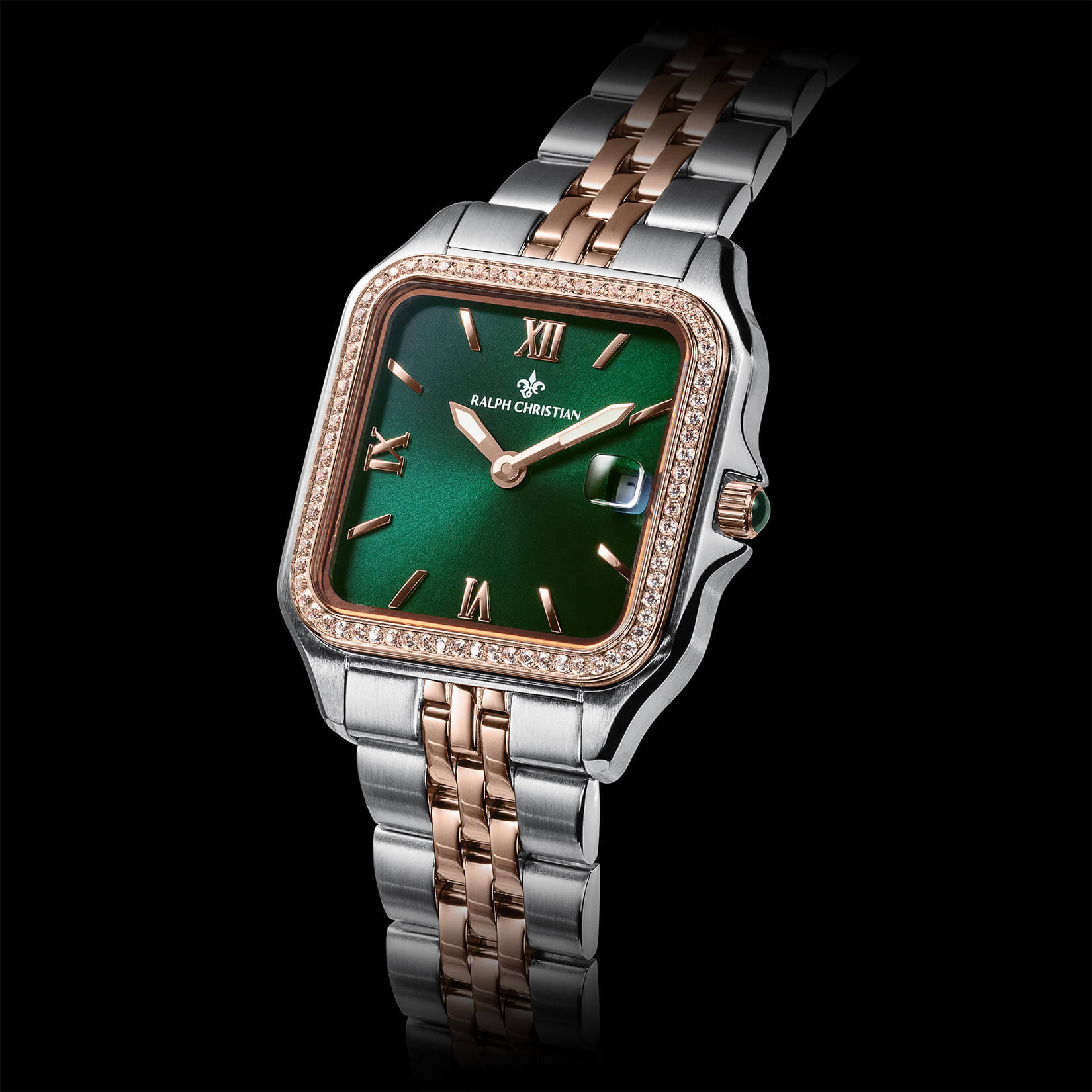 The Regatta | Ladies | Emerald Rose | Ralph Christian Watches