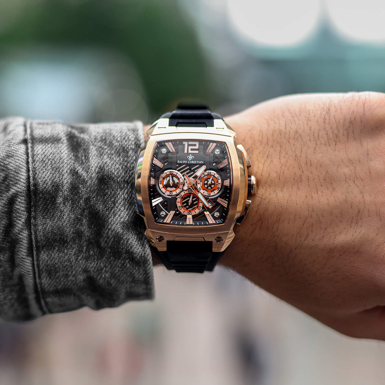 The Phantom Chrono | Lime Green | Ralph Christian Watches