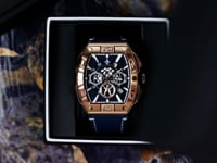 The Intrepid Chronograph | Rose Gold And Blue | Ralph Christian Watches