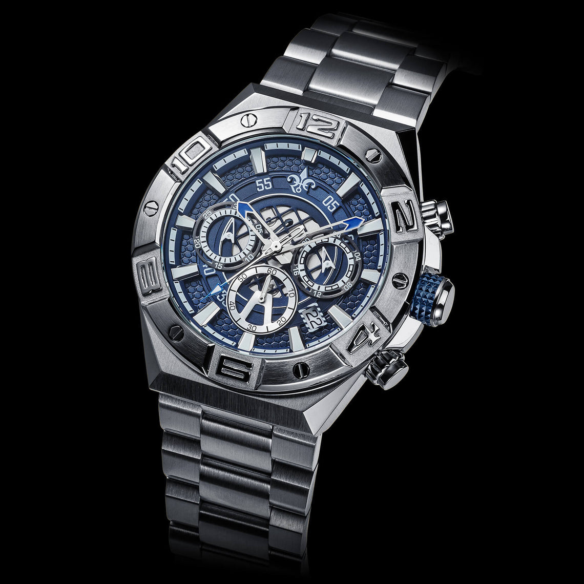 Black Link Interchangeable Band | Delta Chrono | Ralph Christian