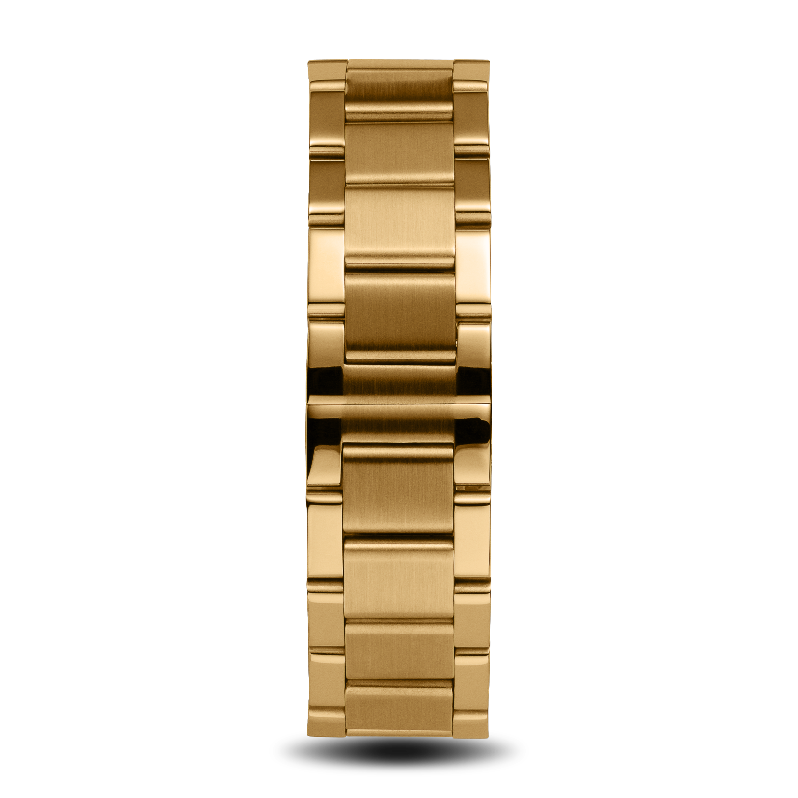 Prague Skeleton Automatic Deluxe | Gold | Gold Link Strap