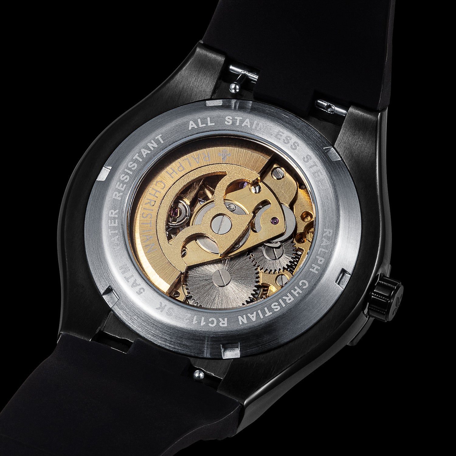 Prague Skeleton Automatic Deluxe | Black | Ralph Christian Watches