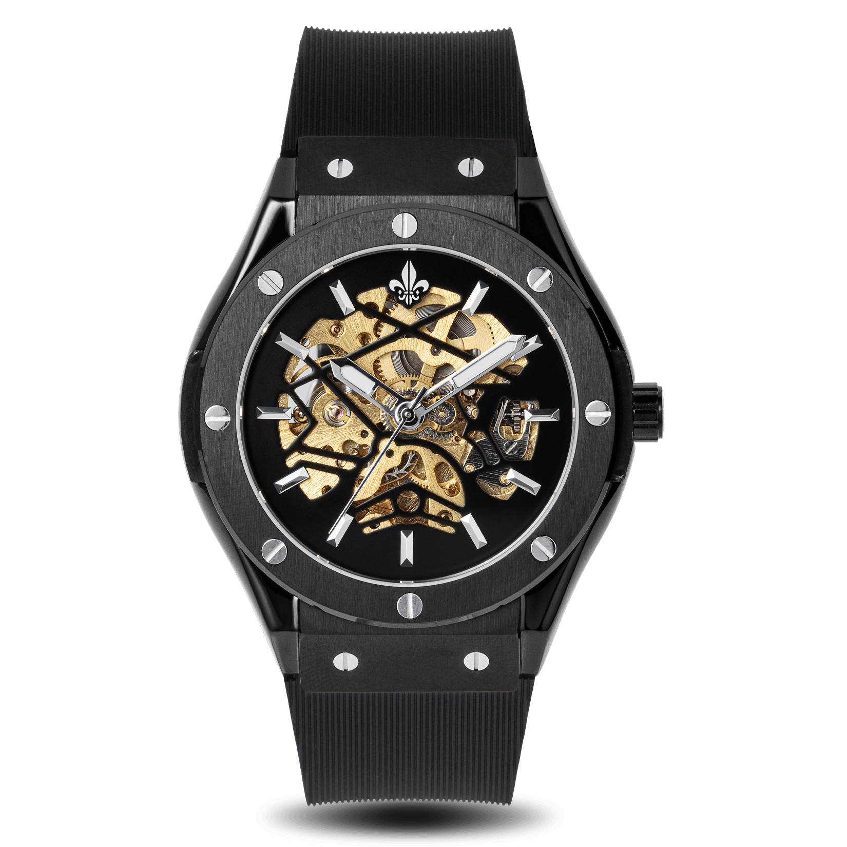 Prague Skeleton Automatic Deluxe | Black | Ralph Christian Watches