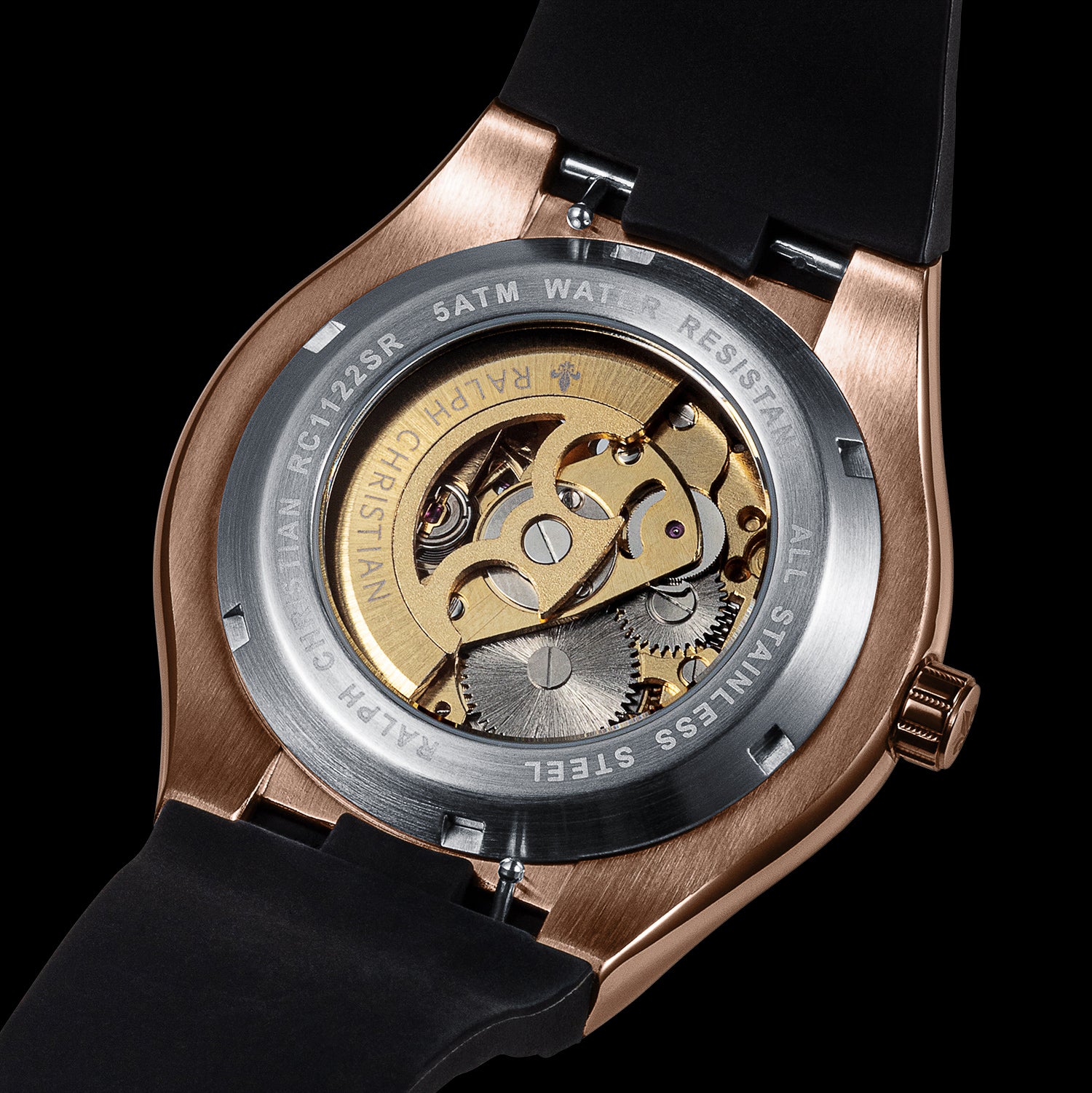 Prague Skeleton Automatic Deluxe | Rose Gold | Ralph Christian Watches