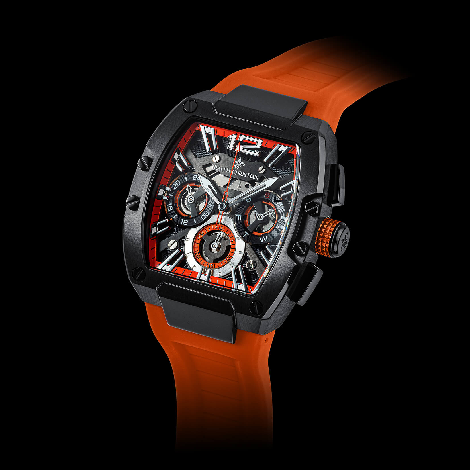The Intrepid Sport | Neon Orange | Ralph Christian Watches