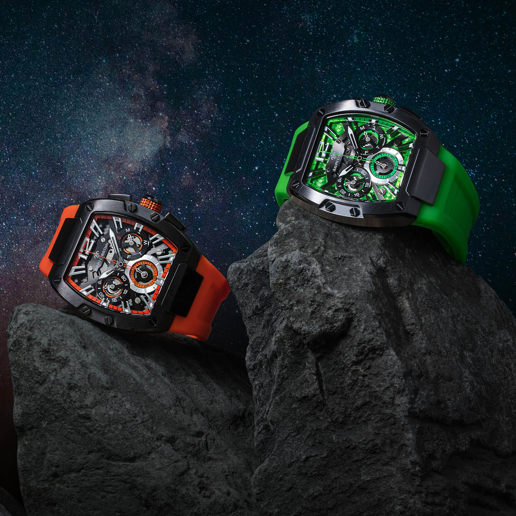 The Intrepid Sport | Neon Orange | Ralph Christian Watches